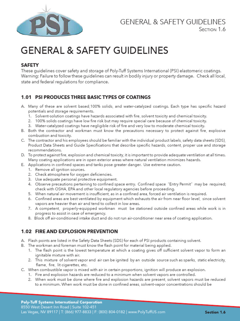 1.60 General Safety Guidlines 1.6 - 170522 (Web) | PDF | Concrete | Plywood