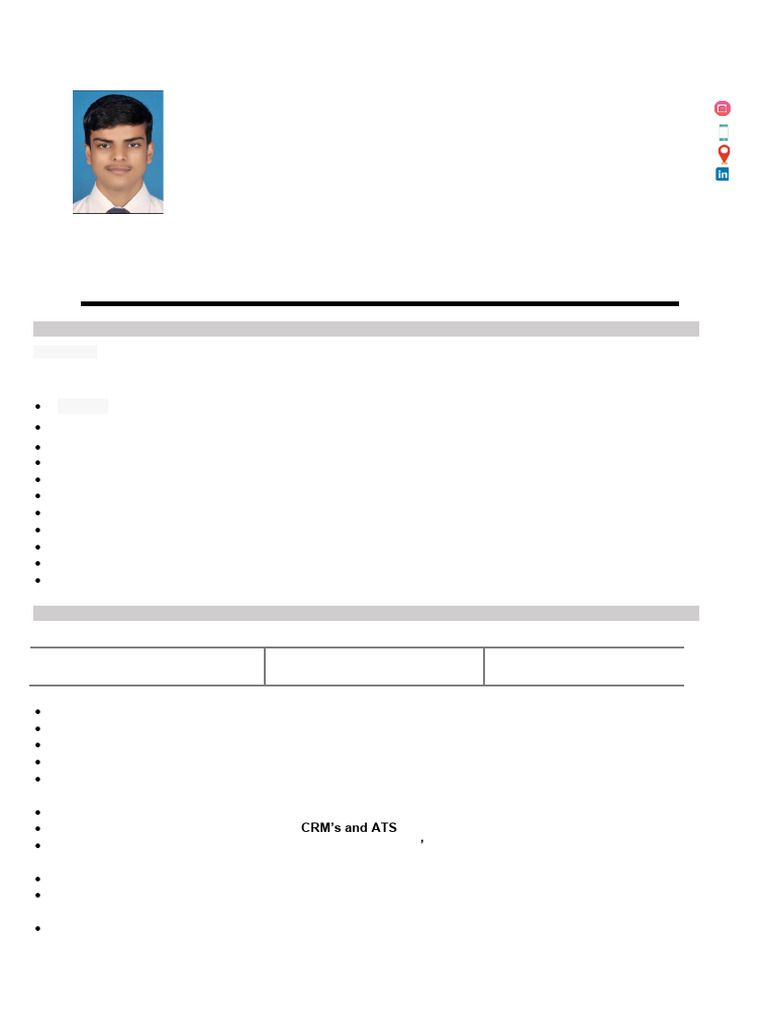 Sarvjit Kumar 81662 202408211236 Resume | PDF | Customer Relationship Management | Marketing