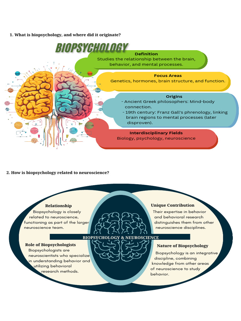 Charts For Biopsychology Assignment | PDF | Behavioral Neuroscience ...