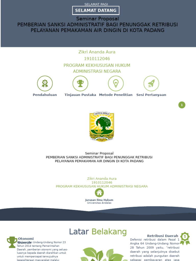 PPT Sempro Zikri Ananda | PDF