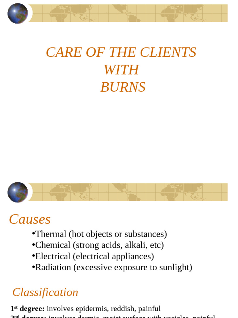 Comprehensive Guide to Burn Care | PDF | Burn | Clinical Medicine