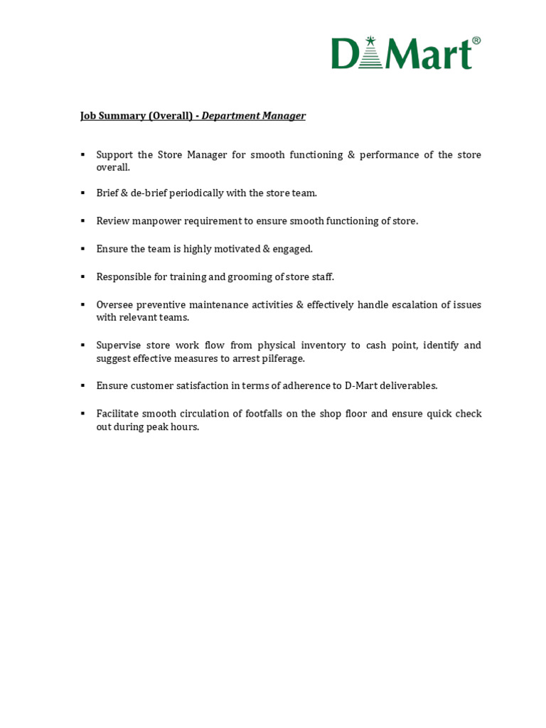 DM Trainee - JD | PDF