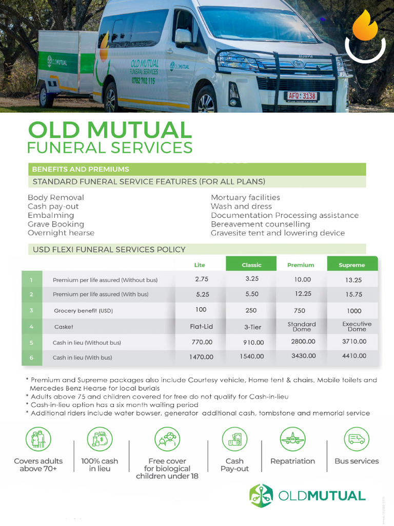OM Funeral - Services - Individual Policy ( | PDF