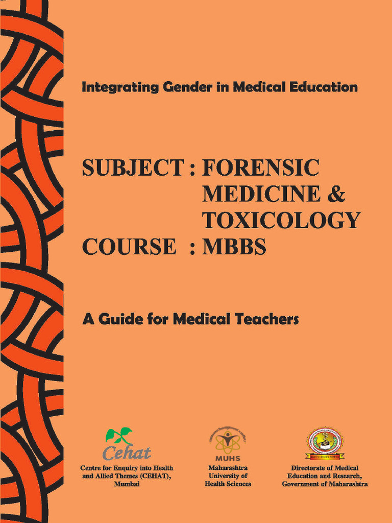 Forensic Medicine & Toxicology GME Module | PDF