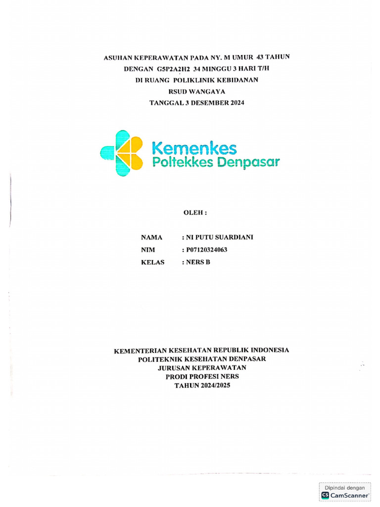 Askep Anc Dian | PDF