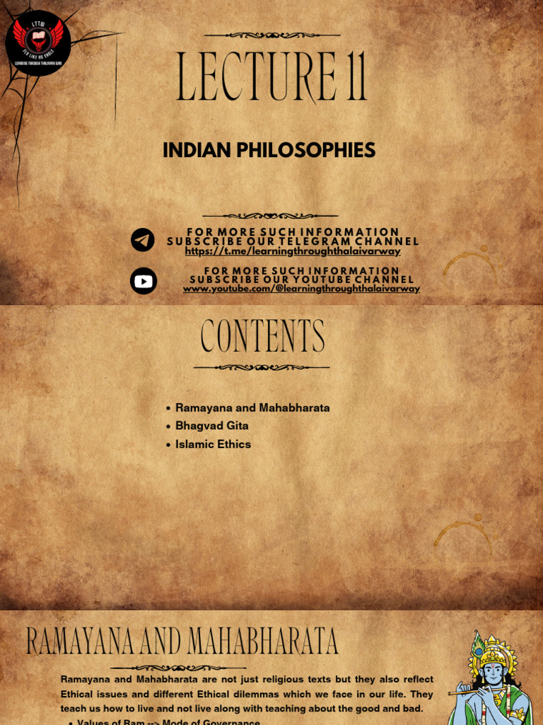 Ethical Lessons from Ramayana & Islam | PDF