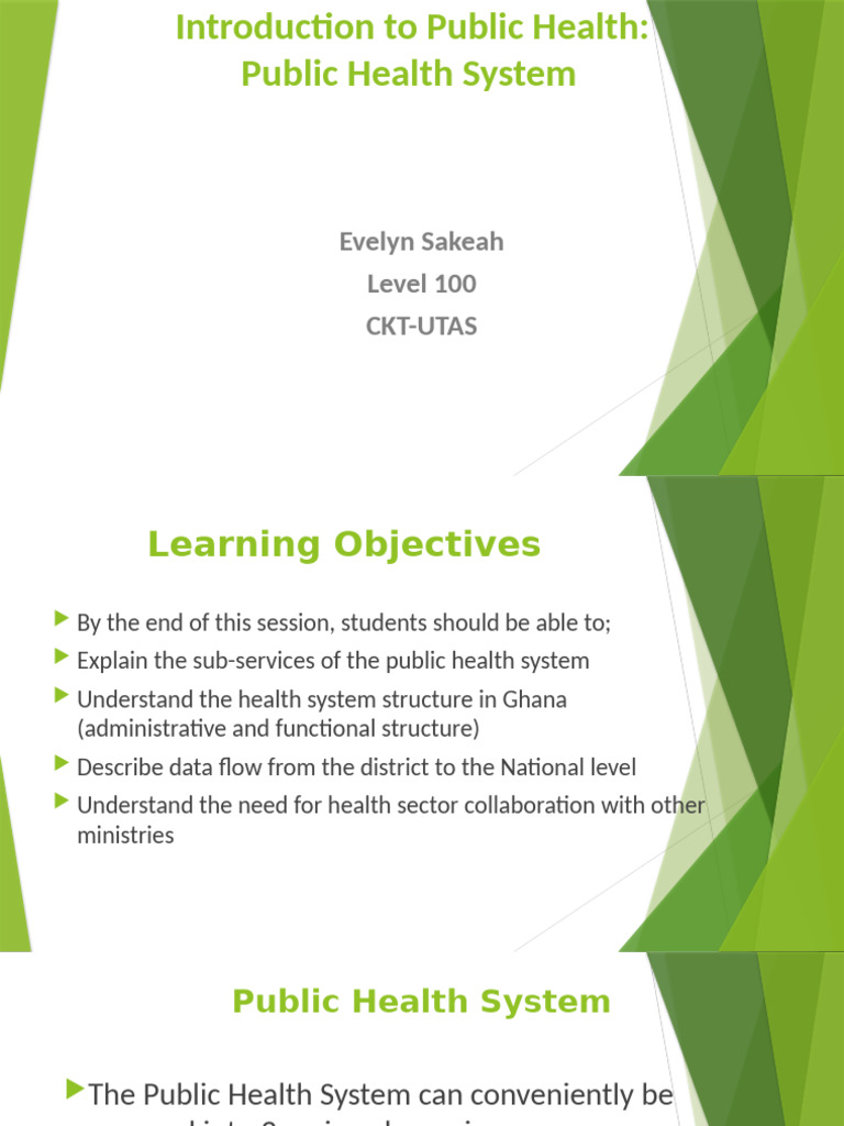 Overview of Ghana's Public Health System | PDF | Preventive Healthcare ...