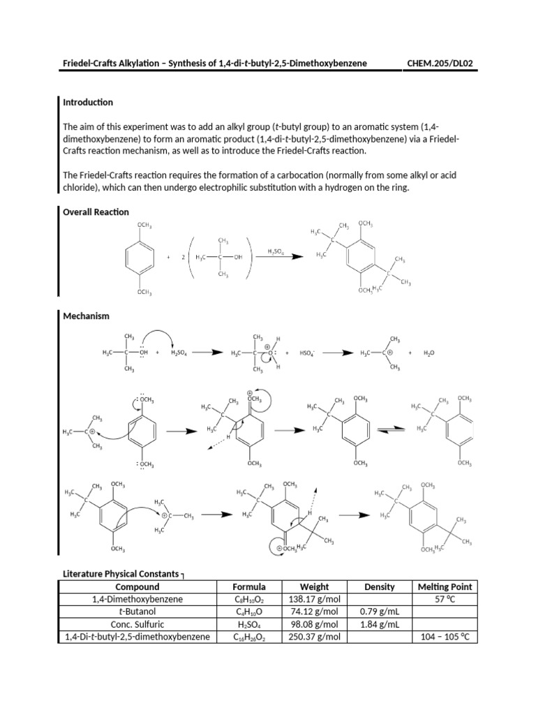 Friedel-Crafts Acylation | PDF | Organic Chemistry | Chemistry