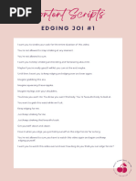 Edging Scripts 2 | PDF