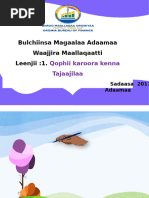 22 2015 QajeelfamaNaamusaa Hojjattoota Mootummaa Naannoo Oromiyaq2015 | PDF