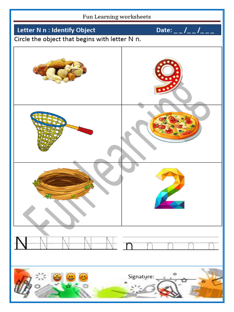 Letter N_identify | PDF