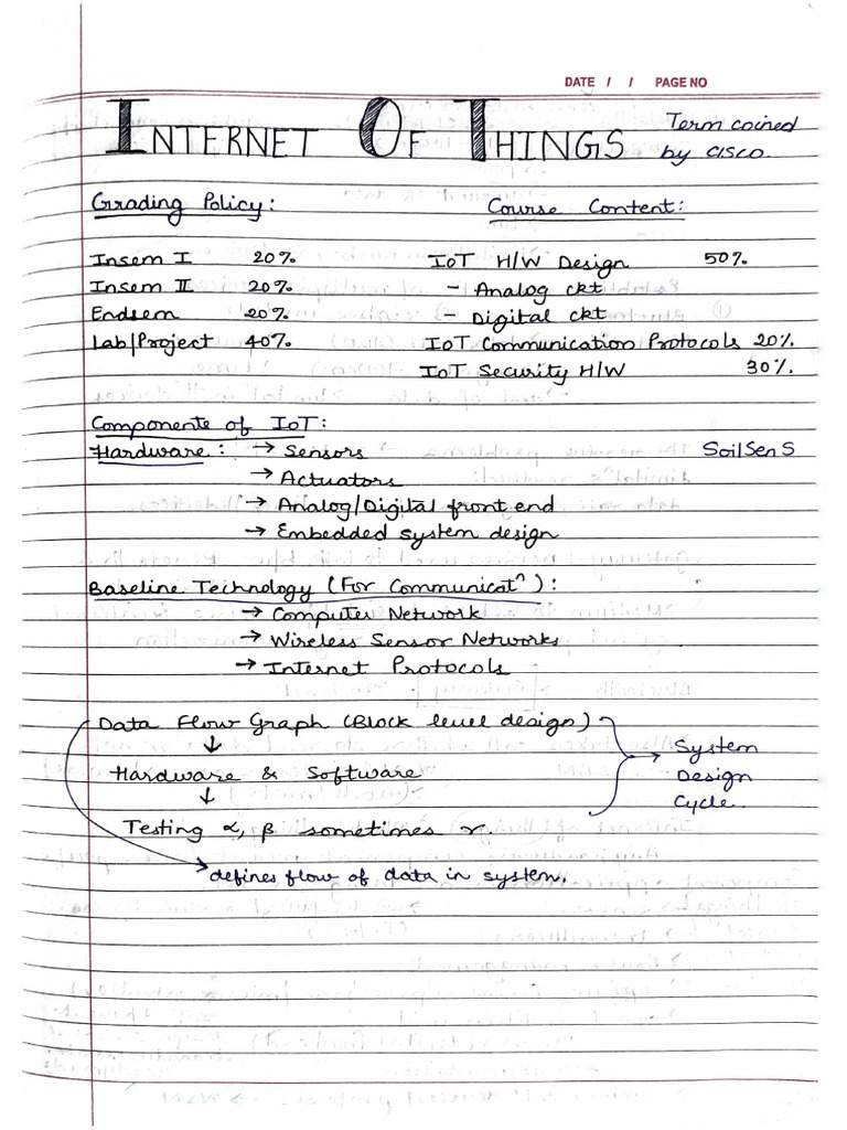 IoT_Notes | PDF