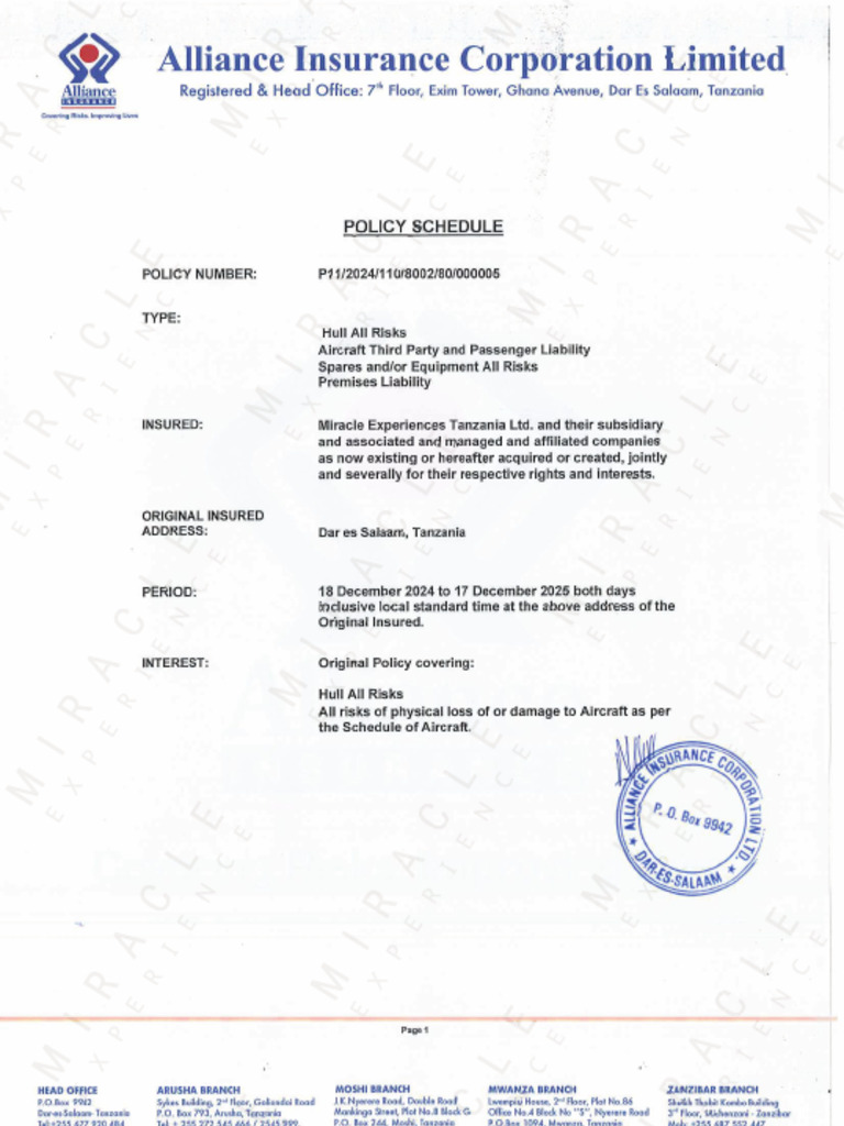 ME Insurance 2024-25 | PDF
