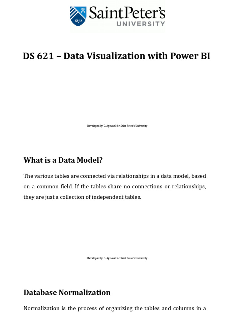 Power BI Data Visualization Guide | PDF