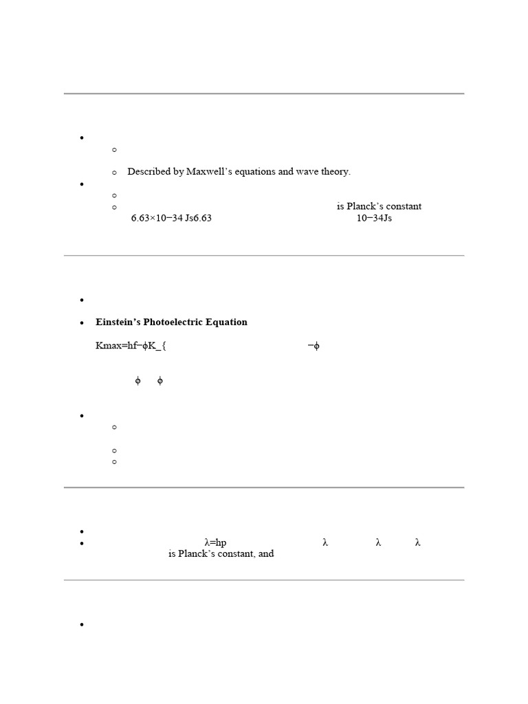 Chapter 11 | PDF | Photoelectric Effect | Light