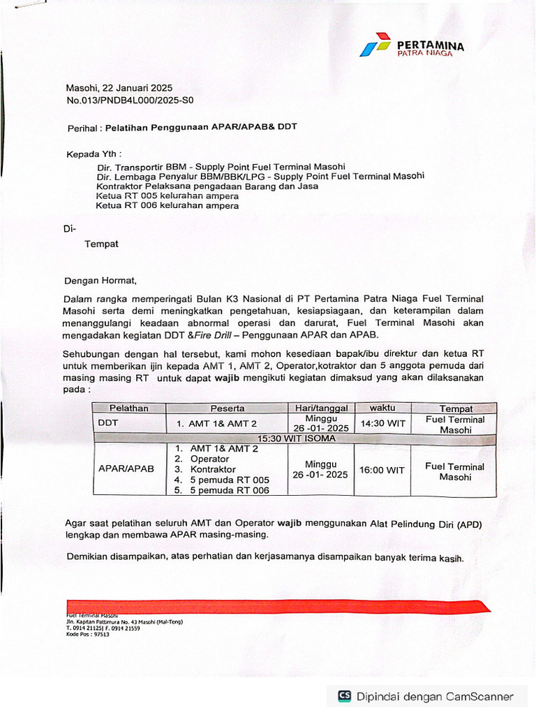 Pelatihan Penggunaan APAR | PDF