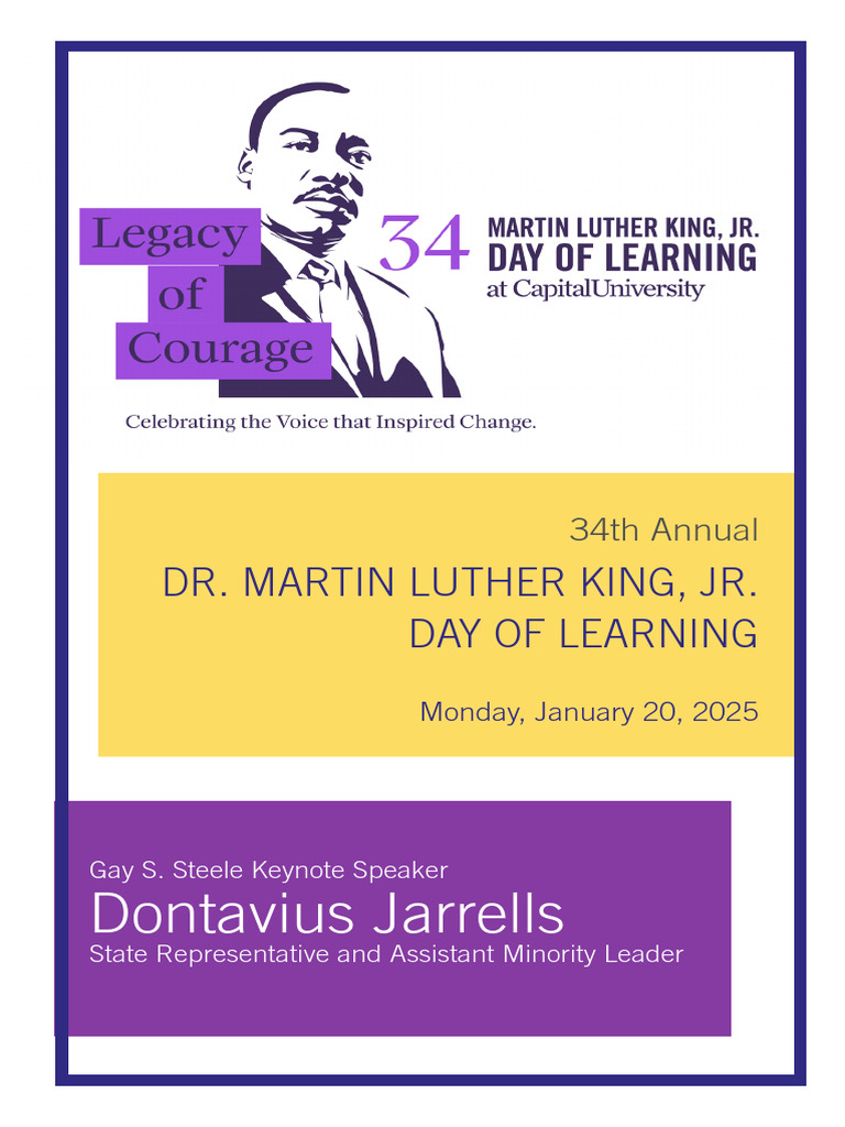 Mlk 2025 Program | PDF