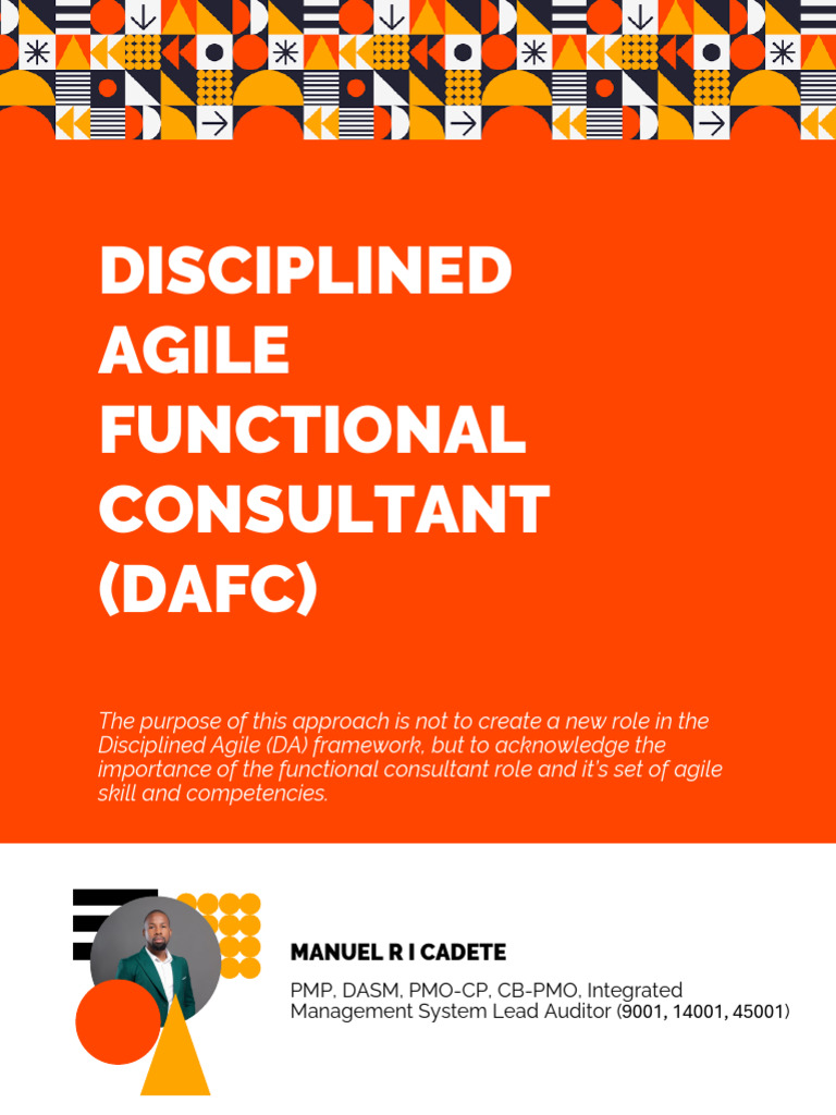 Disciplined Agile Functional Consultant Guide | PDF | Agile Software ...