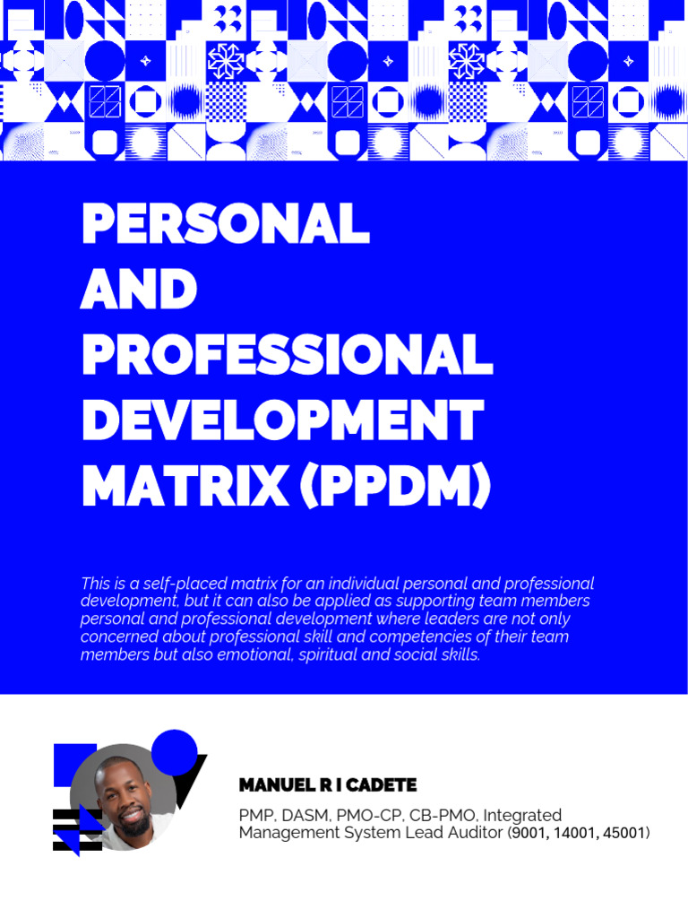 Personal and Professional Development Matrix (PPDM) | PDF | Feeling ...