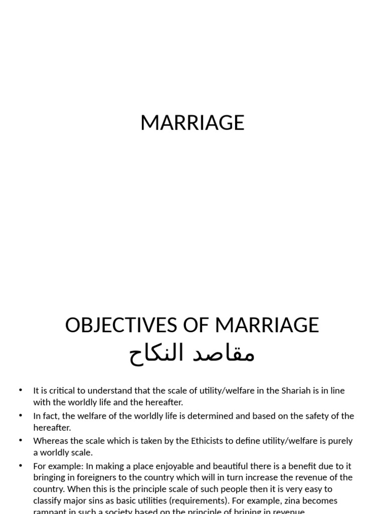 Marriage | PDF