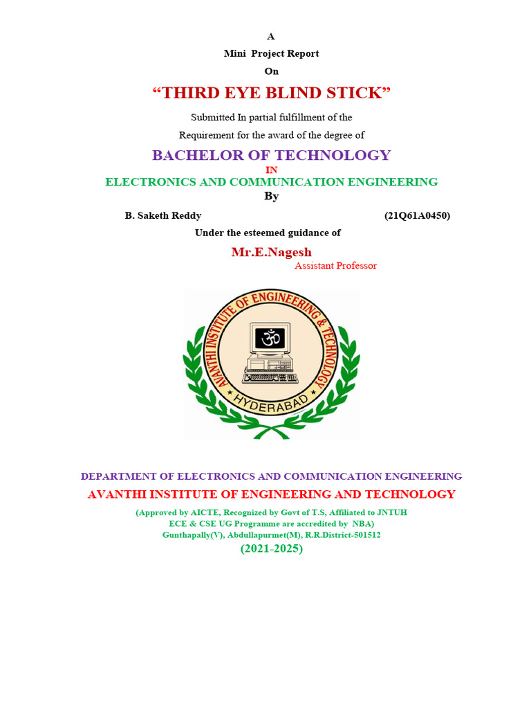 Sakeths Doc | PDF | Embedded System | Central Processing Unit