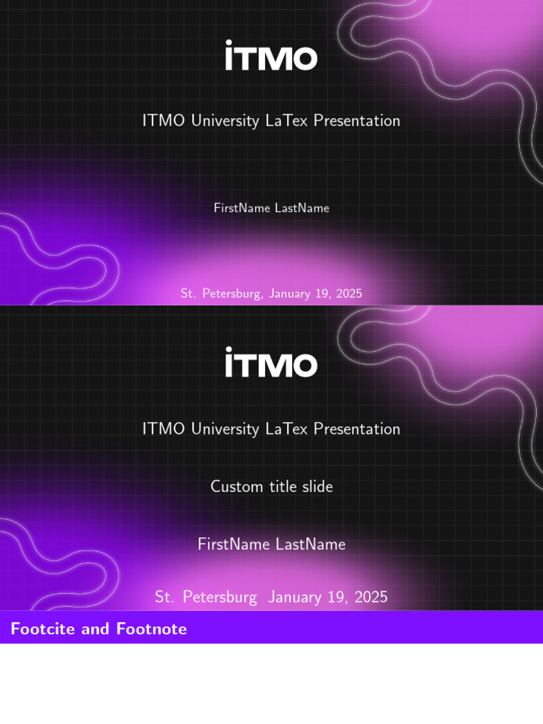 ITMO University LaTeX Guide | PDF | Elementary Geometry | Euclidean ...