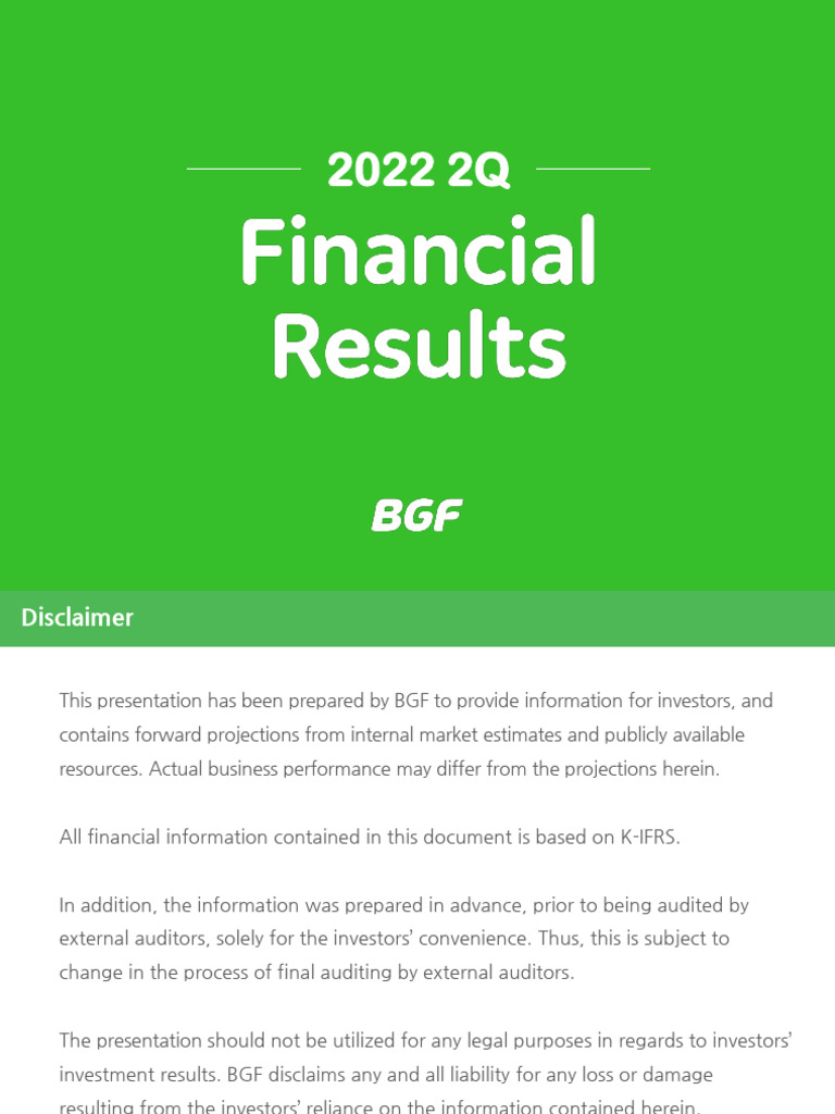 2022 2Q Financial Results كتاب | PDF | Income Statement | Equity (Finance)