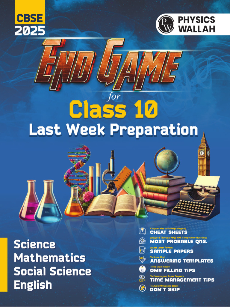 CBSE Class 10 Science Exam Guide | PDF | Redox | Chemical Reactions
