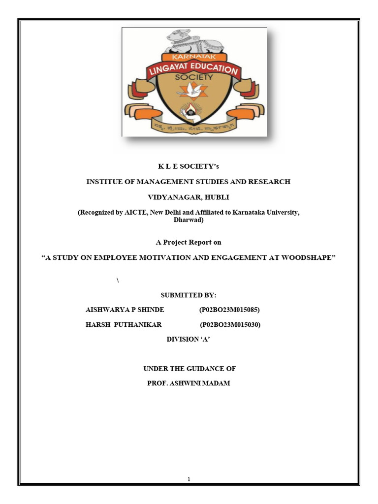 Ob Report On Employee Motivation and Engagement | PDF | Employee ...