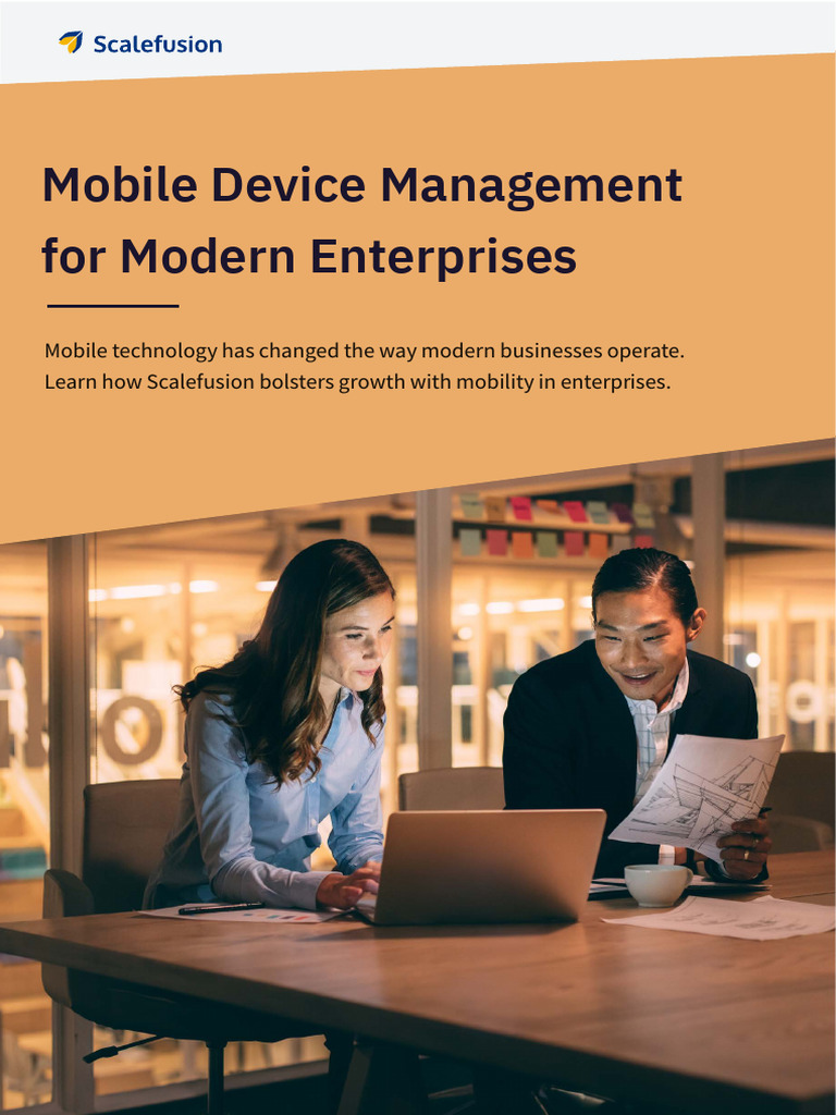 Scalefusion Mobile Device Management | PDF | Mobile App | I Cloud