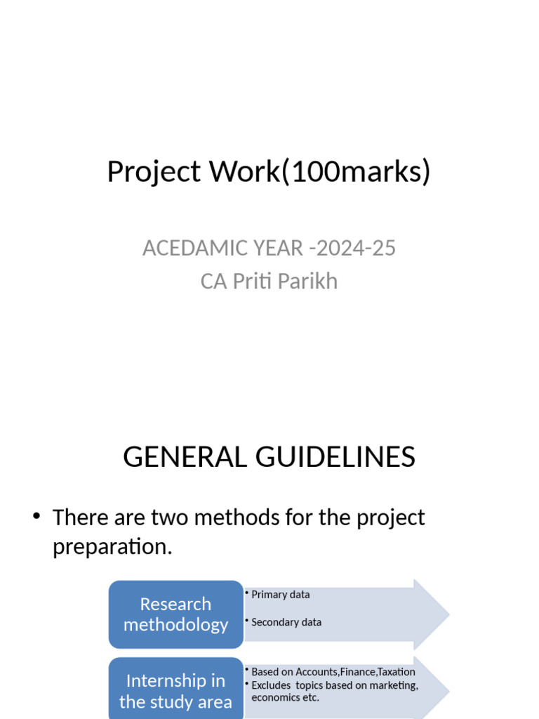 Project Work (100marks) | PDF | Methodology | Cognition