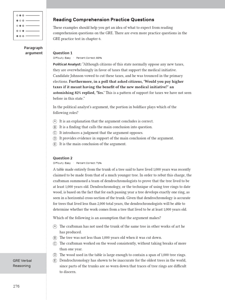 GRE Verbal Reasoning 2 | PDF | Malaria | Clinical Trial