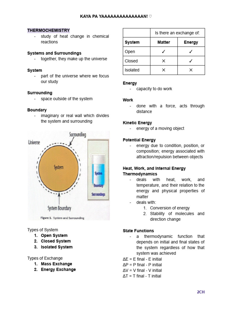 Chem Midterms M. Reviewer | PDF | Heat | Combustion