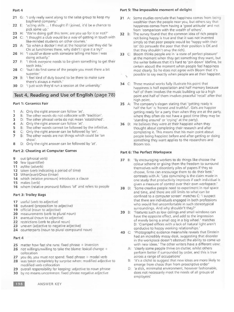 Cae C1 Advanced Test 3 | PDF