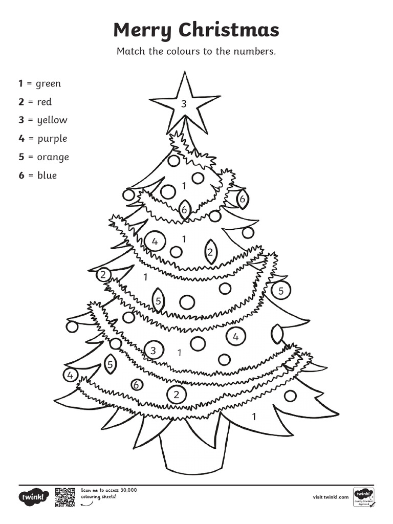 Christmas Color Matching Activity | PDF