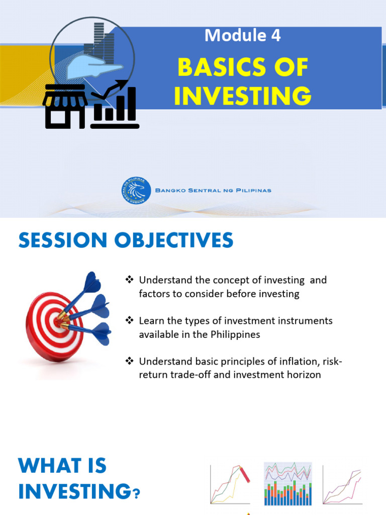 Module 4 Basics of Investing | PDF | Investing | Bonds (Finance)