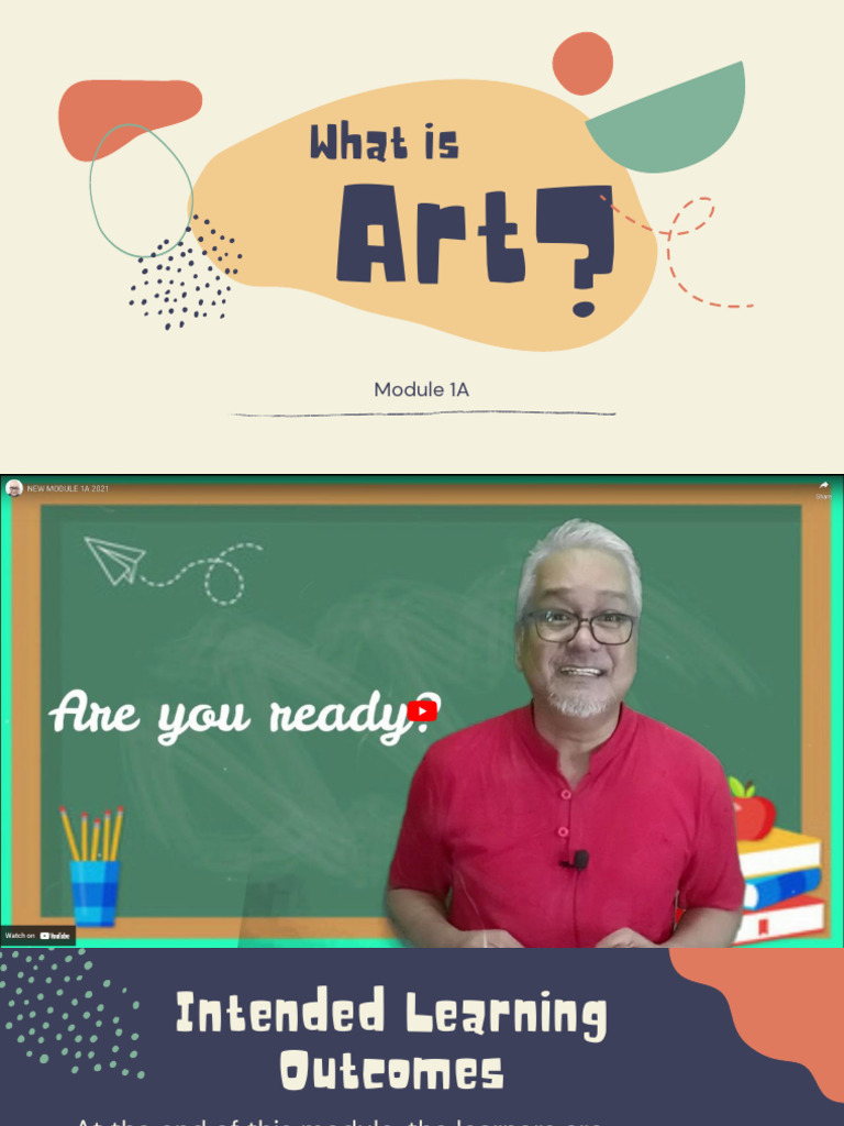 Module 1A What is Art (1) | PDF