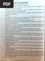 Isa 210 | PDF | Financial Audit | Financial Statement