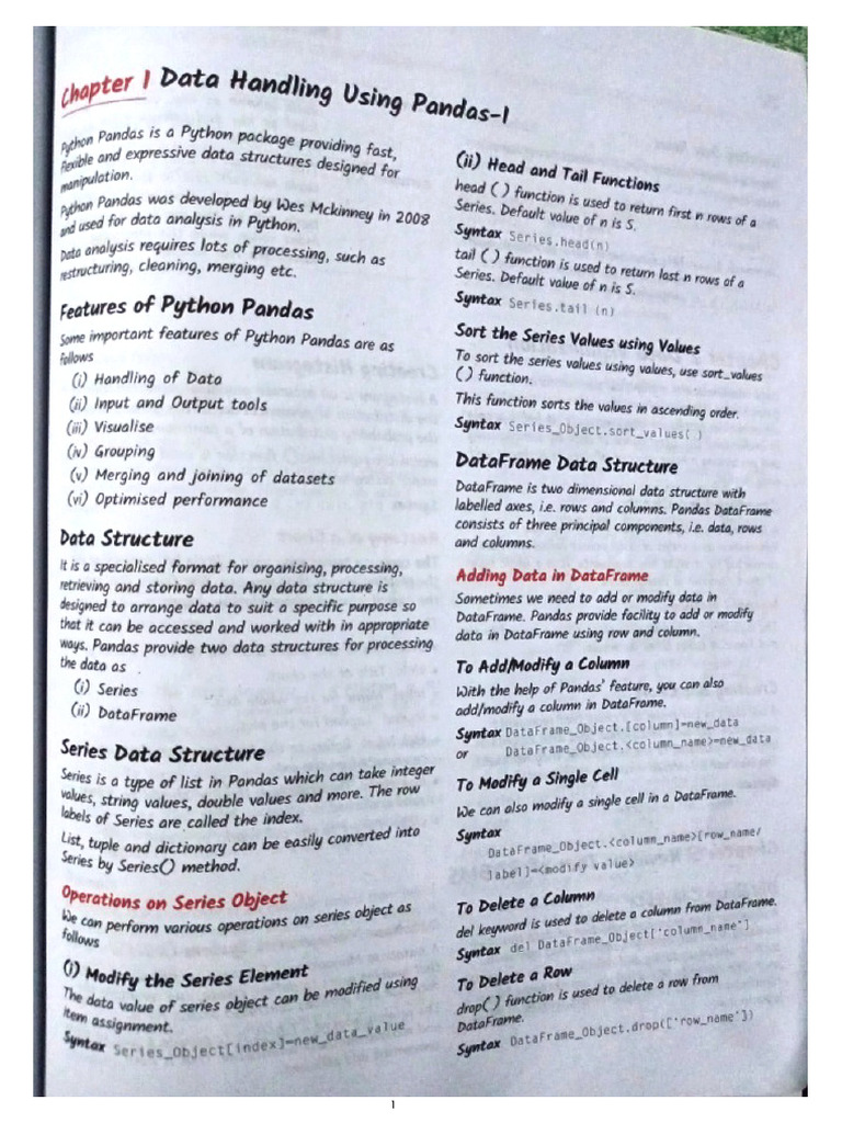 Quick Study Notes C12 | PDF