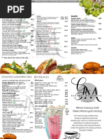 Olives and Plates Menu Overview | PDF | Salad | Hamburgers