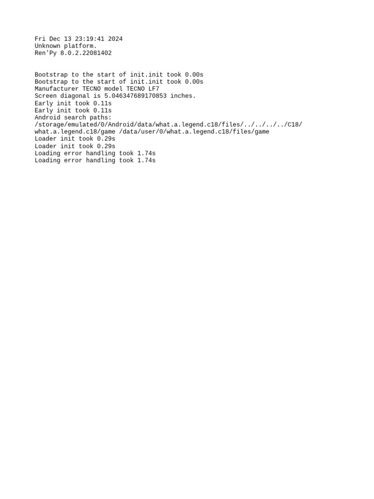 Log | PDF