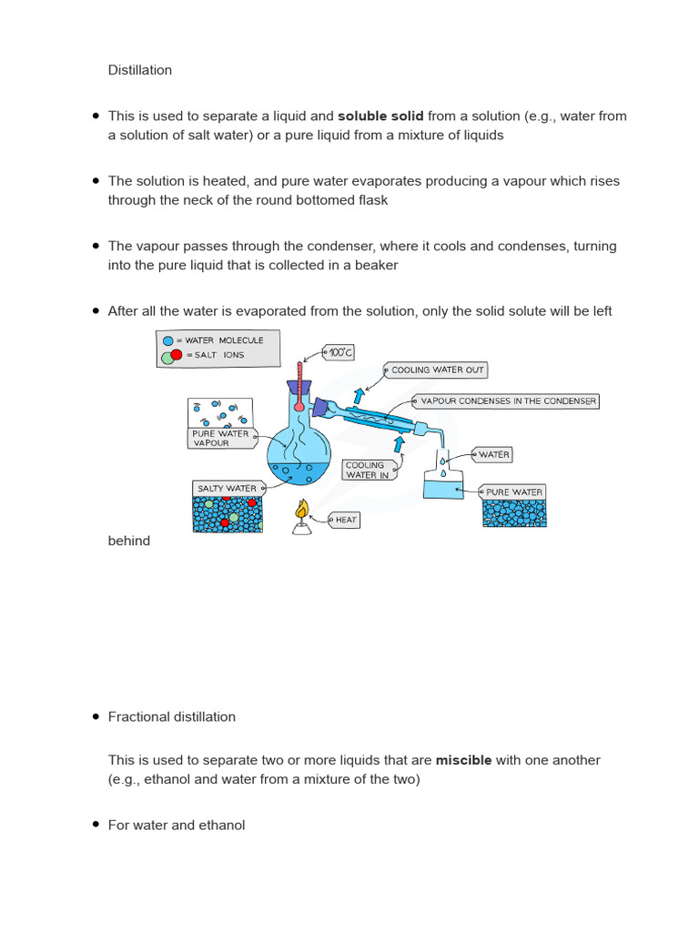 Distillation Techniques Explained | PDF