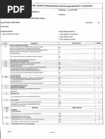 Vda 6.3 Audit Check List | PDF | Project Management | Mass Production