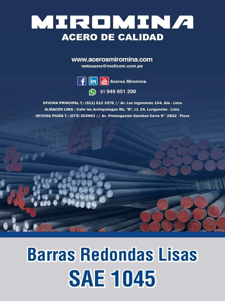 Sae 1045 | PDF | Materiales