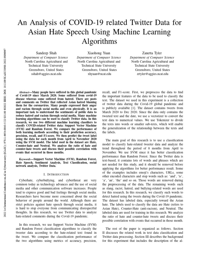 An_Analysis_of_COVID-19_related_Twitter_Data_for_Asian_Hate_Speech_Using_Machine_Learning ...