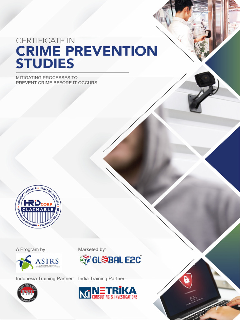 (CCPS) Brochure Certificate in Crime Prevention Studies - V9.1 | PDF ...