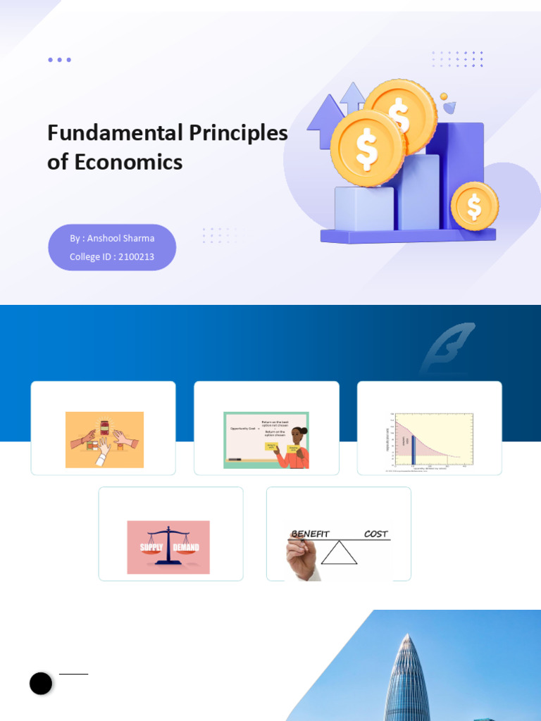 Five Key Economic Principles | PDF | Cost–Benefit Analysis | Economic ...
