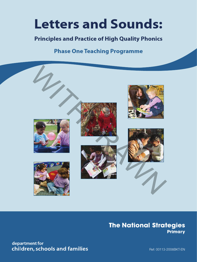 Letters and Sounds - Phase One | PDF | Learning | Cognition