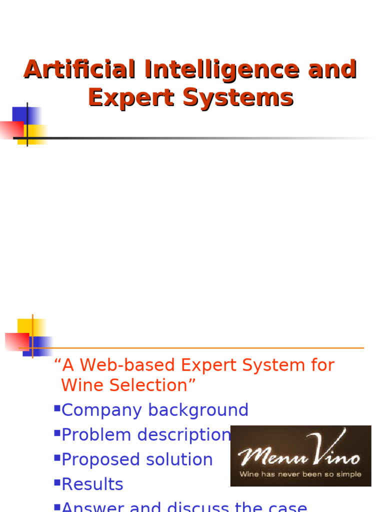 Web-Based Expert System for Wine Selection | PDF | Artificial ...