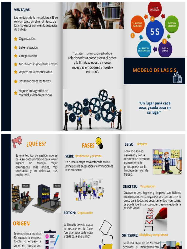 Triptico 5s Pdf